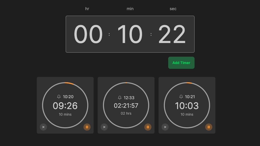 Apple Timer - Easy web timer